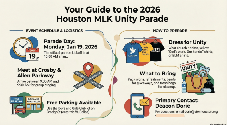 CTK at the MLK Parade 2026 | Christ The King Lutheran Church
